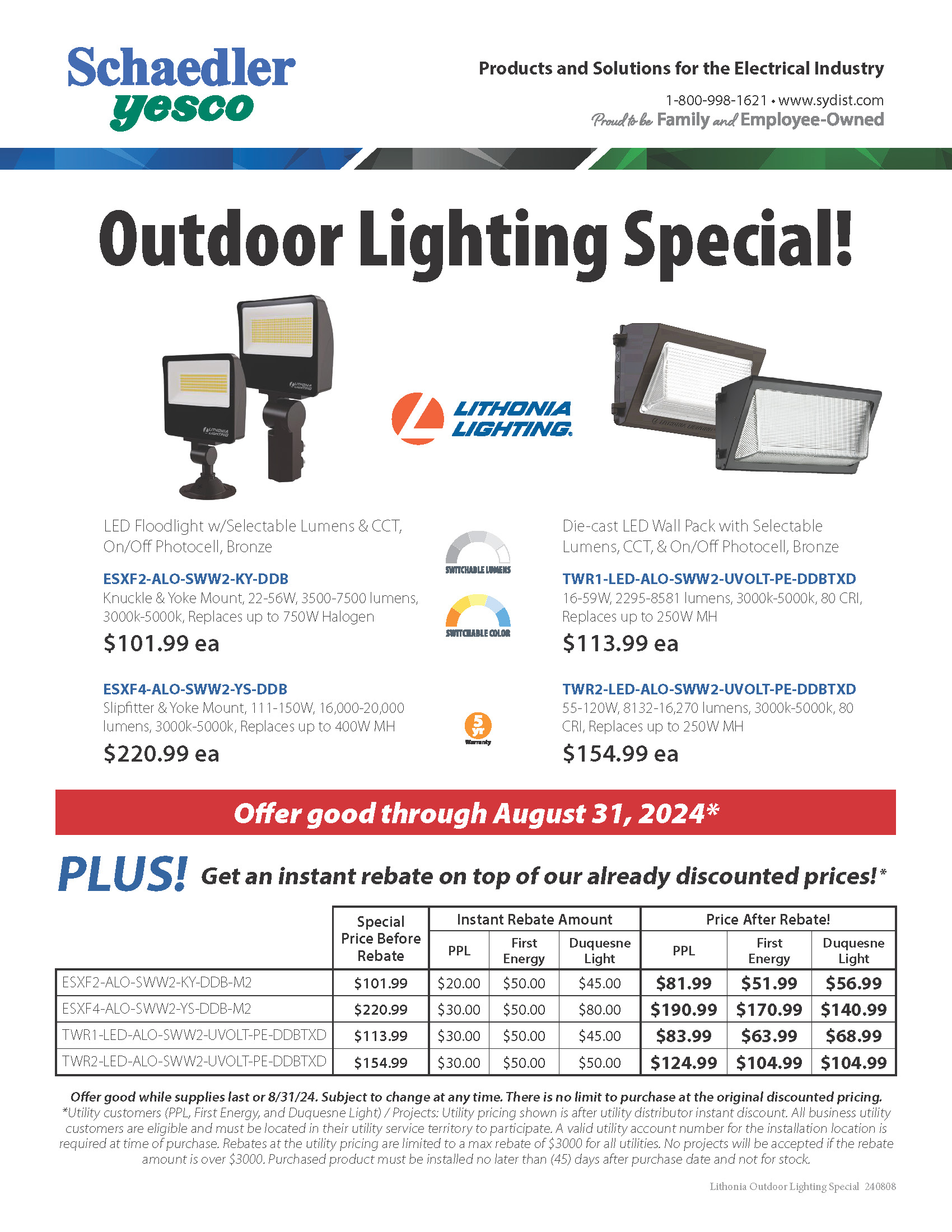 Schaedler Yesco | Outdoor Lighting Special